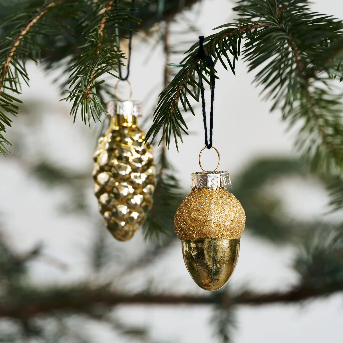 Julepynt, HD Glint, Guld - Dekoration - Thomsons